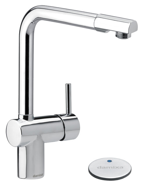 Osier Kromi Keittiöhana pesimin + elektroninen pesukoneventtiili [https://damixa.fi]